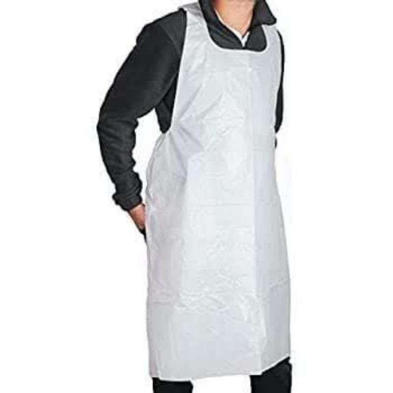 Jual Plastic Apron Cosmomed Isi 50pcs Micron Putih / White 75 X 130 Cm ...