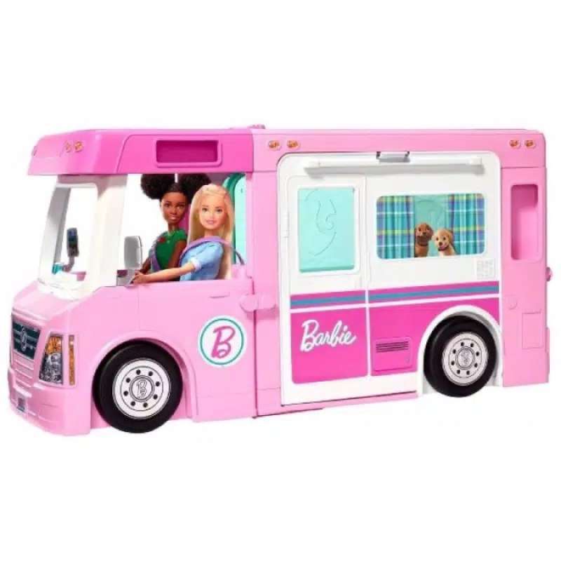 Jual Mobil Barbie Mattel 3 - In - 1 Dream Camper Vehicle Boat Rumah Di ...