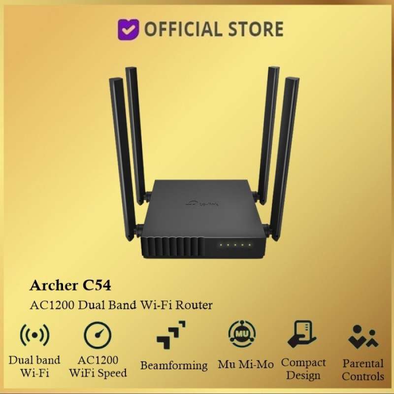 Promo Archer C54 Ac1200 Dual-band Wi-fi Router Tplink Archer C 54 ...