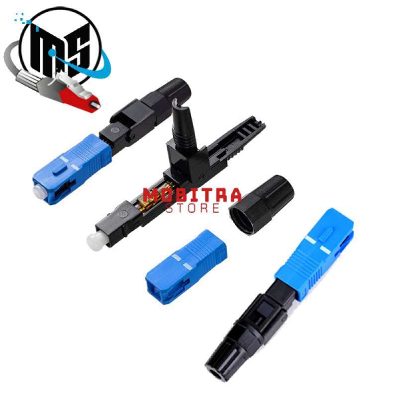 Promo Fast Connector SC UPC Fiber Optic SC/UPC FTTH 100 Pcs Diskon 23% ...