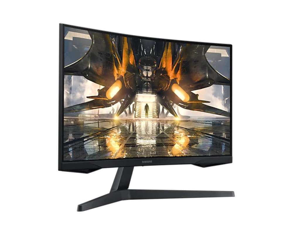 Promo SAMSUNG 27 S27AG550 Odyssey G5 QHD Curved Gaming Monitor 165Hz ...