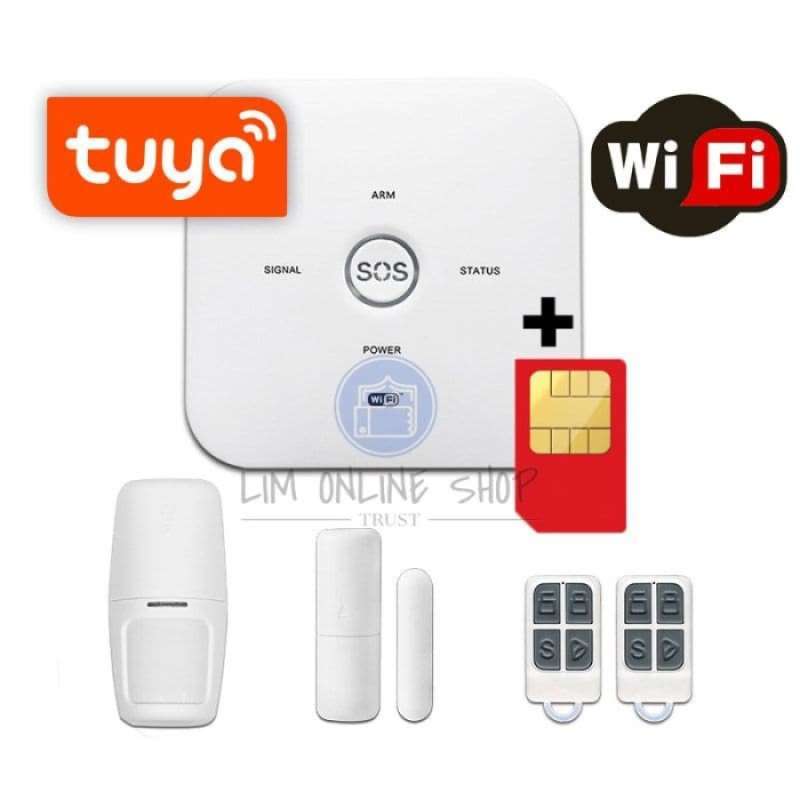 Jual Alat Pintar Smart Home Security Alarm System Wifi + Gsm Android ...