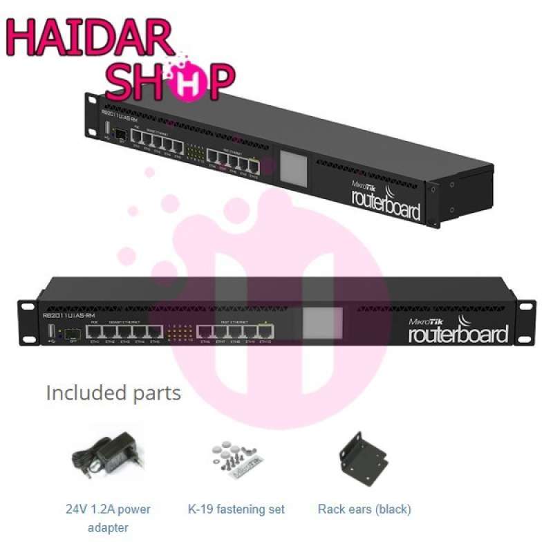 Promo MikroTik RB 2011 UiAS RM RB2011UiAS-RM Diskon 23% di Seller Tikno ...