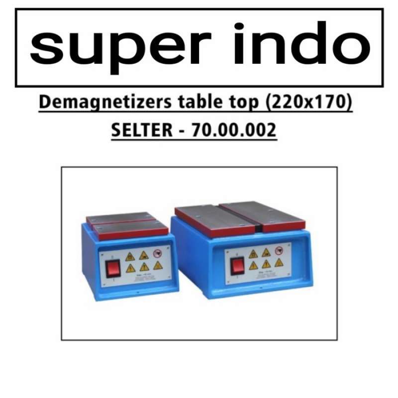 Jual Demagnetizers Table Top Model 70.00.002 Dimension 220x170 Merk ...