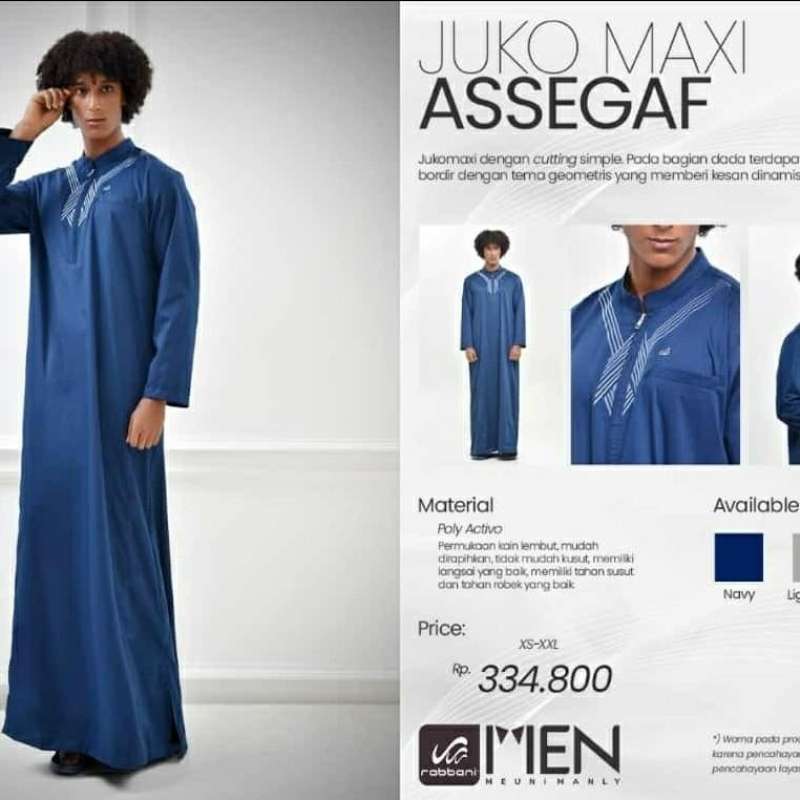 Jual Juko Maxi Assegaf Kekinian Terbaru - Harga Promo Maret 2024 | Blibli