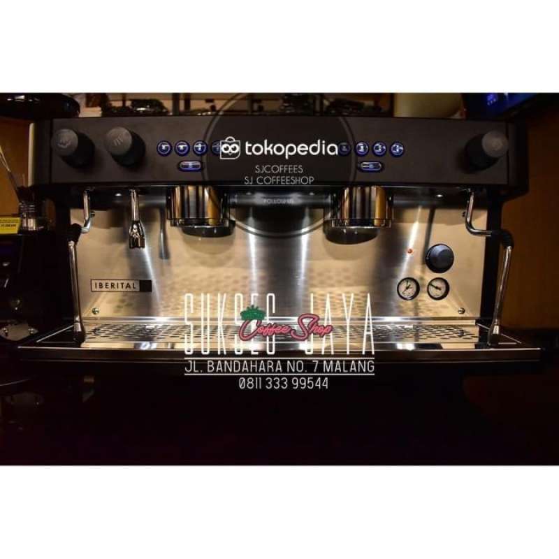 Jual Mesin Kopi Ibertial Intenz 2 Group Black Edition / Coffee Maker Di ...