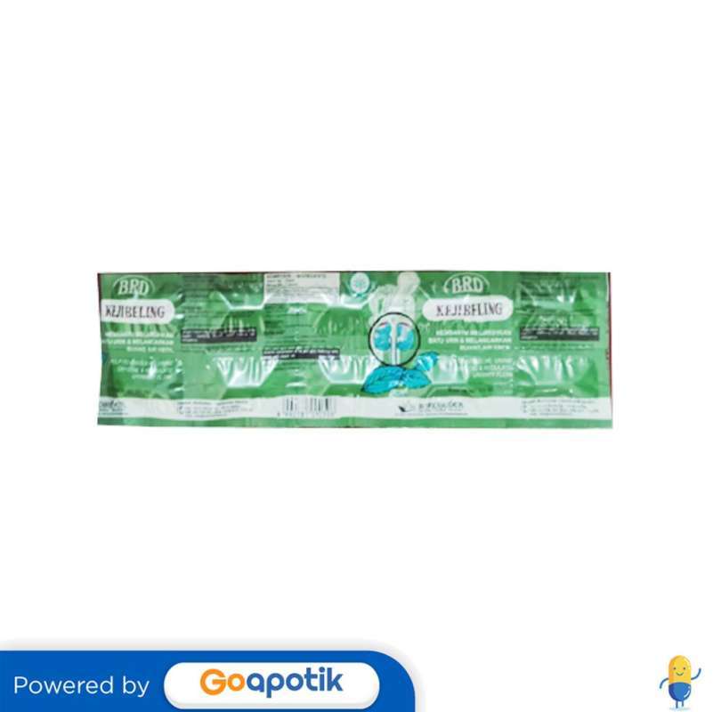 Jual KEJI BELING BOROBUDUR STRIP 10 KAPSUL di Seller Apotek Suki Prima ...