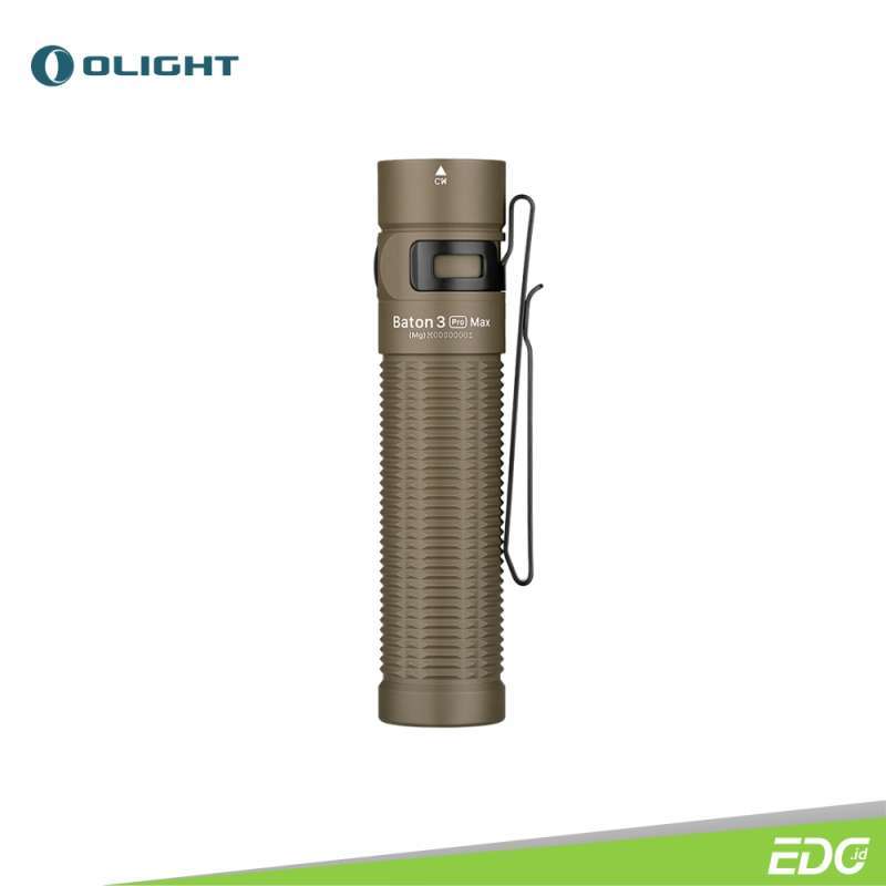 Jual Olight Baton 3 Pro Max Magnesium Alloy Desert Tan Cw 2500lm ...