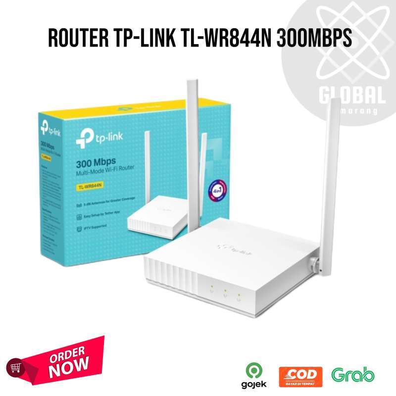 Jual Router TP-Link TL-WR844N 300Mbps | Wi-Fi Router TP Link TL WR844N ...