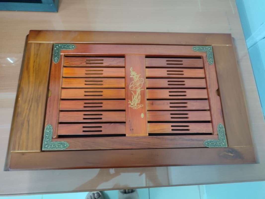 Jual Chinese Tea Set Nampan Ceremony Meja Tatakan Teh Kayu Premium Tray ...