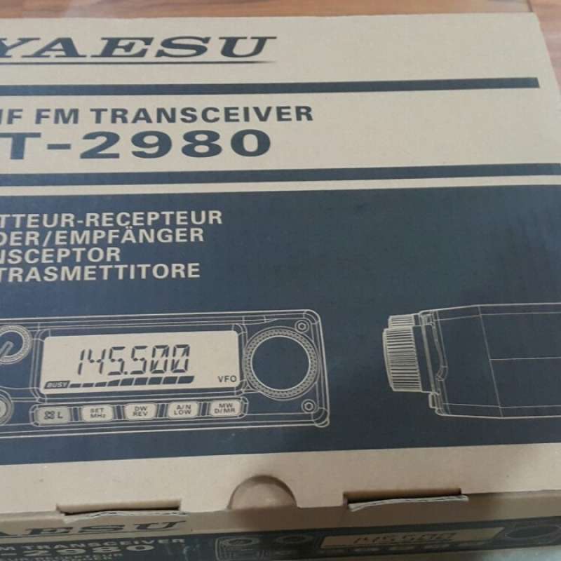 Promo Yaesu FT-2980 Rig Vhf 80W, Garansi resmi Diskon 23% di Seller Hexana Store - Kalibata ...