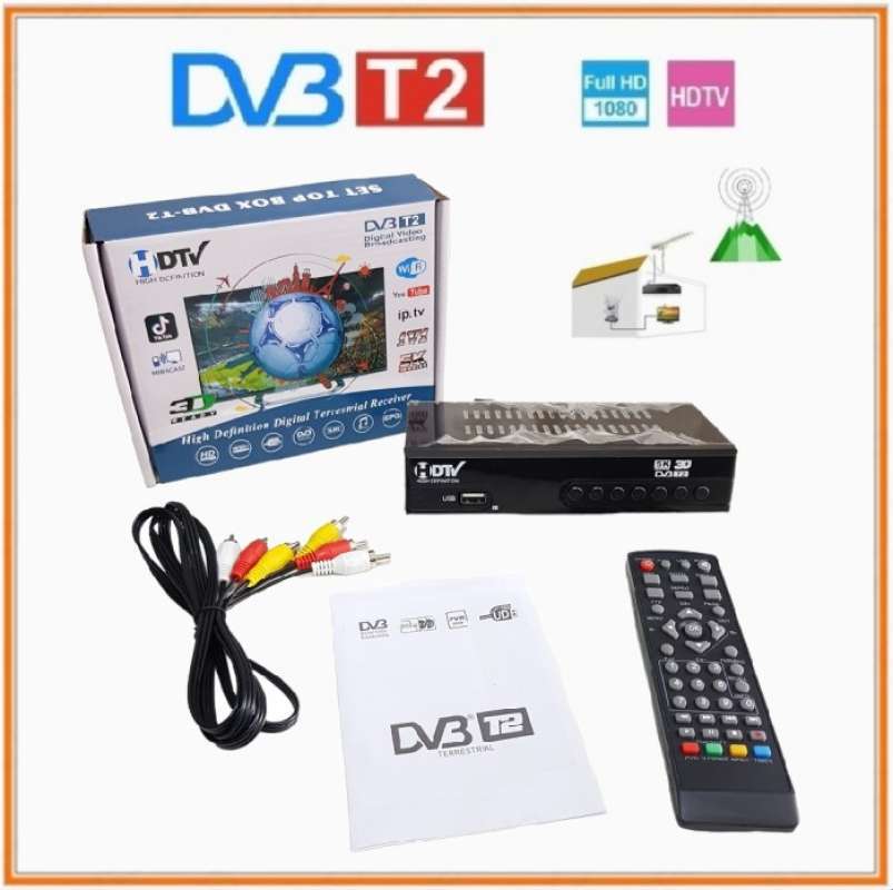 Promo Set Top Box Tv Digital Dvb T2 Terrestrial Diskon 29% di Seller ...