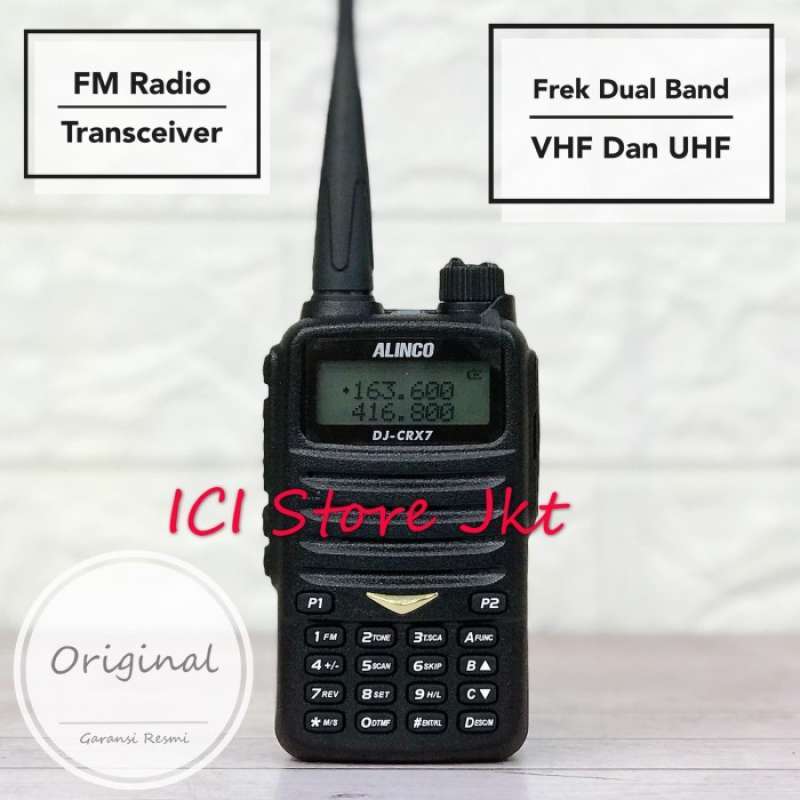 Promo Ht Alinco Crx7 / Alinco Crx 7 Original Diskon 7% di Seller Tumenggung Store - Kapuk, Kota ...