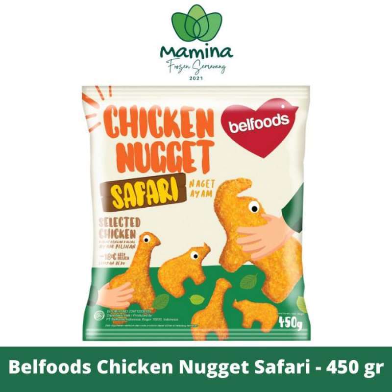 Jual Belfoods Chicken Nugget Safari 450 gr di Seller Mamina Food Store ...
