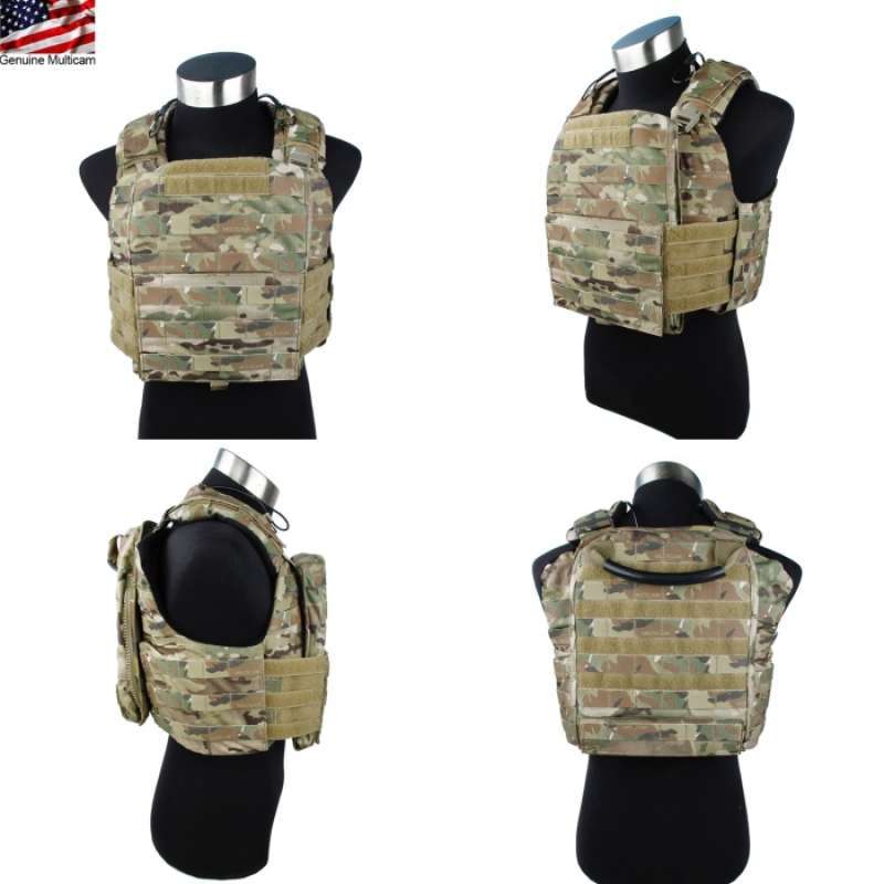 Promo TMC Plate Carrier Cage Armor Chassis Vest Multicam - Multivariasi ...