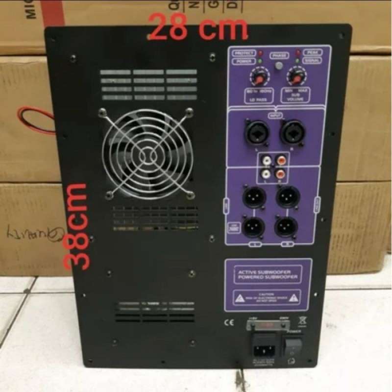 Promo Power Kit Aktif Mesin Subwoofer Aktif Untuk Subwoofer 15-18 1200 ...