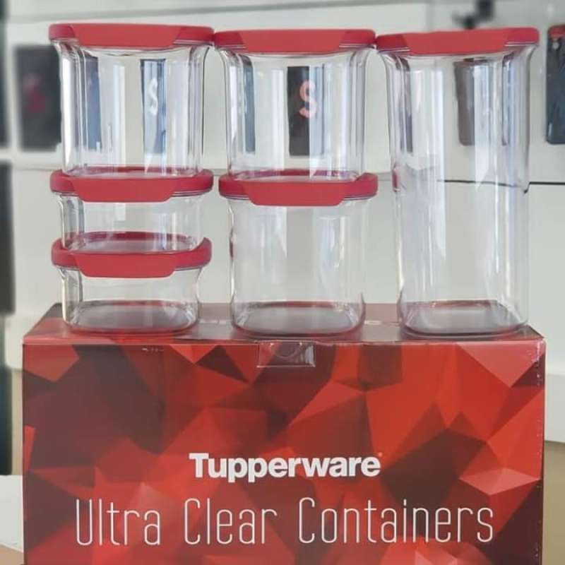 Promo Tupperware Ultra Clear Storage Set Diskon 15% di Seller Kasamso ...