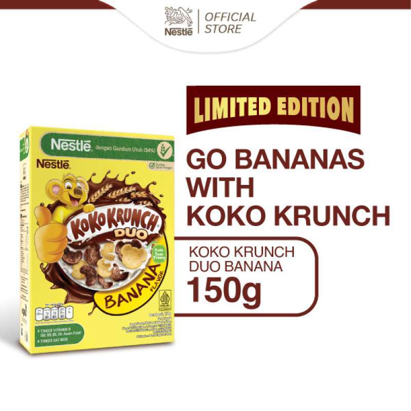 Promo Koko Krunch Duo Banana [150 G] Diskon 7% Di Seller Nestle Snack ...