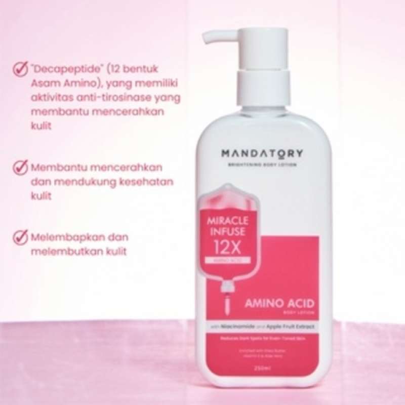 Jual Mandatory 12x Amino Acid Body Lotion Di Seller Skinmandatory ...