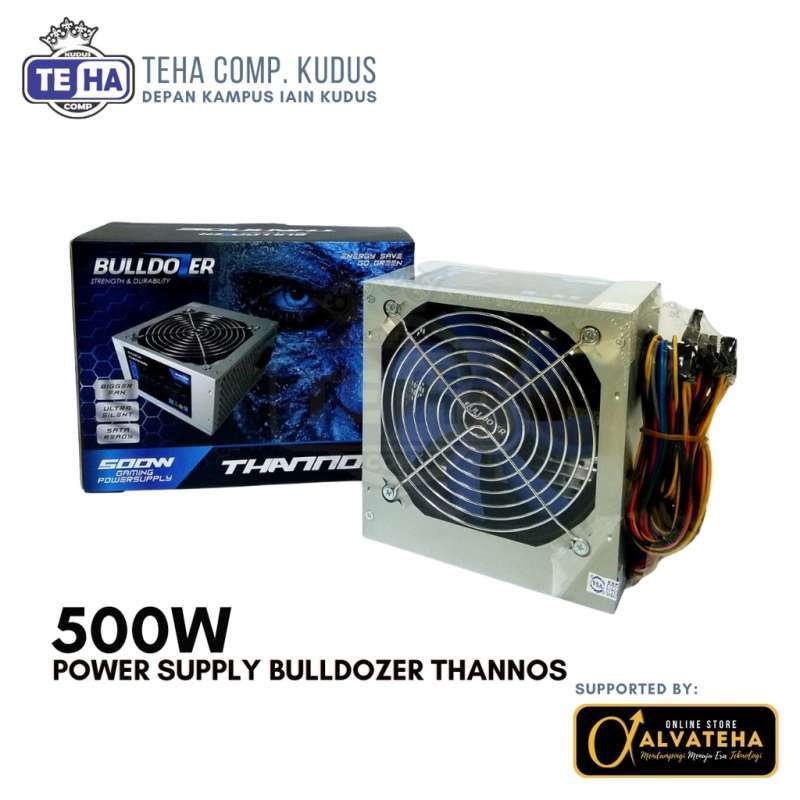 Jual Power Supply Pc Komputer 500w Bulldozer Psu Pc Komputer Murah Di ...