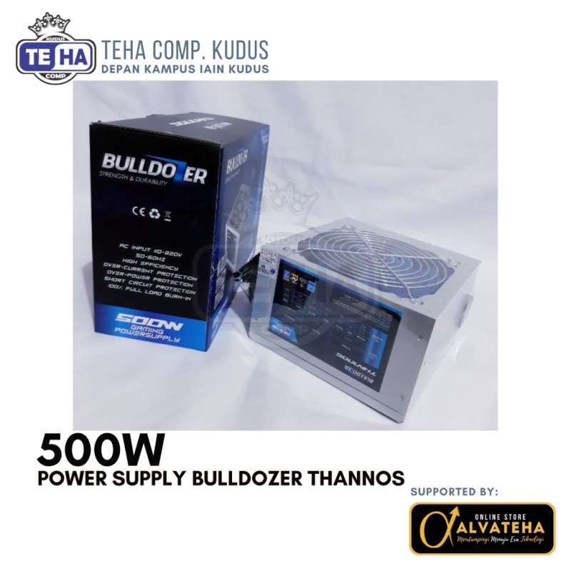 Jual Power Supply Pc Komputer 500w Bulldozer Psu Pc Komputer Murah Di ...