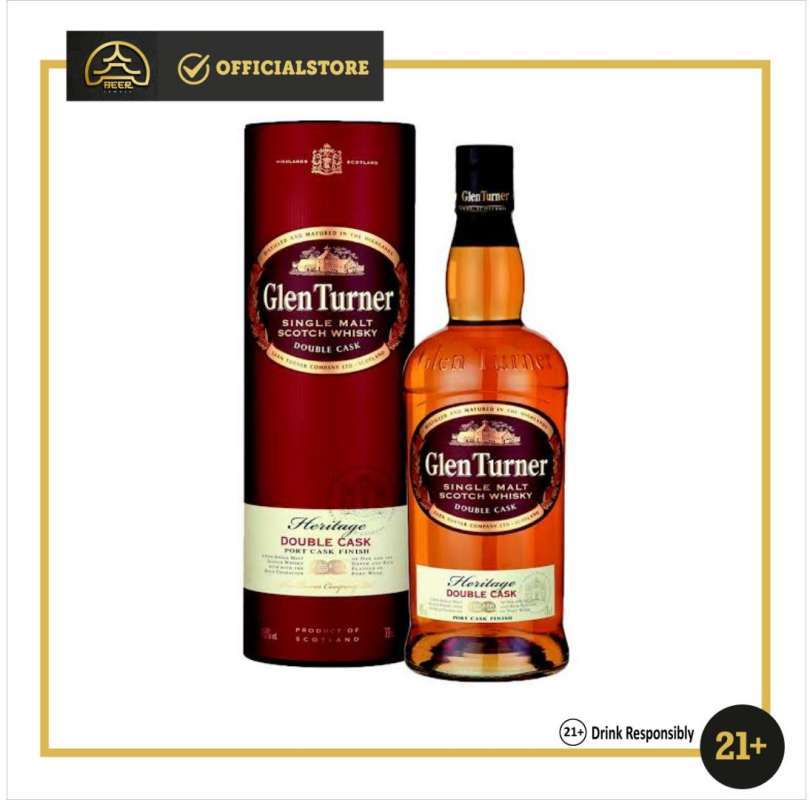 Jual Glen Turner Heritage Double Cask Single Malt Scotch Whisky 700ml di Seller Beer Temple ...