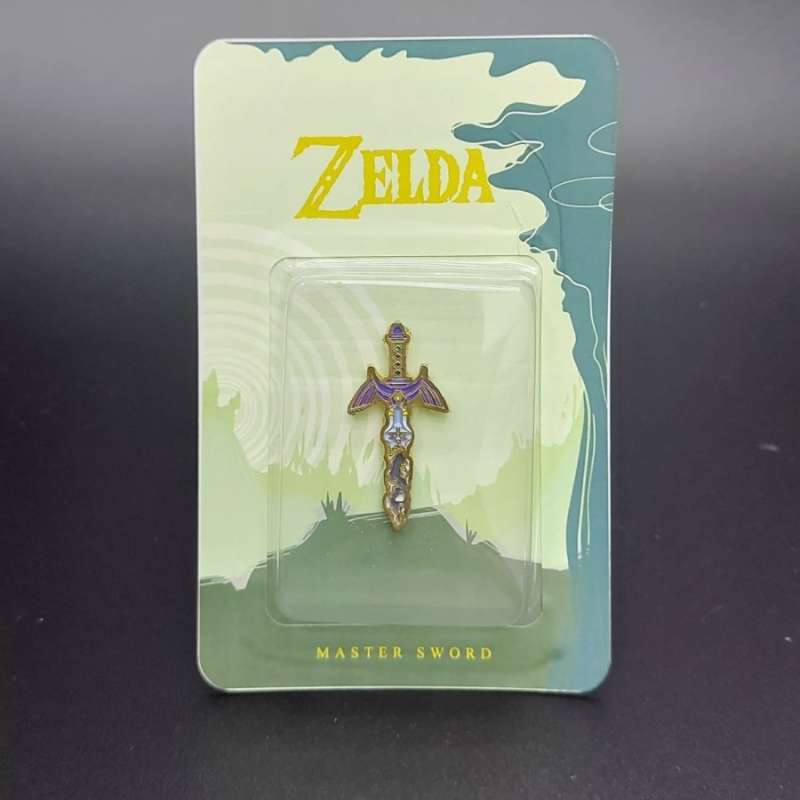 Jual The Legend Of Zelda Enamel Pin Master Sword Di Seller