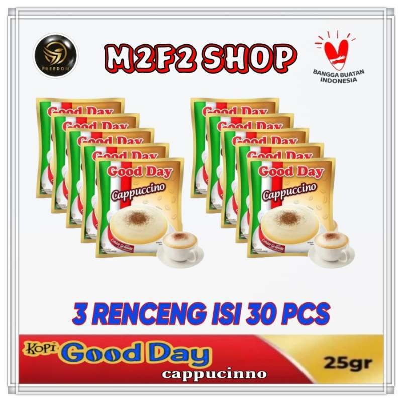 Promo Kopi Good Day Cappuccino Instant Cocoa Granule Sachet - 25 Gr ...