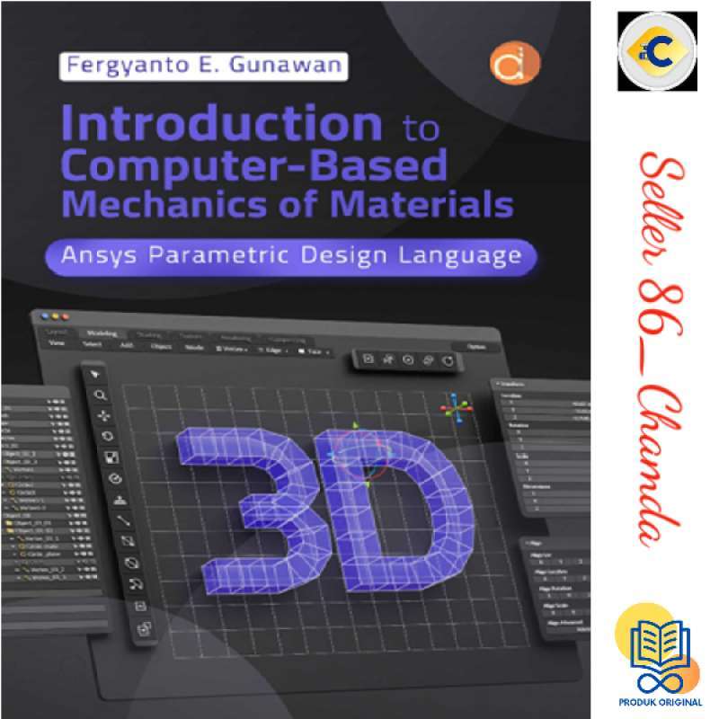 Jual Buku Introduction To Computer-based Mechanics Of Materials: Ansys Parametric Design ...