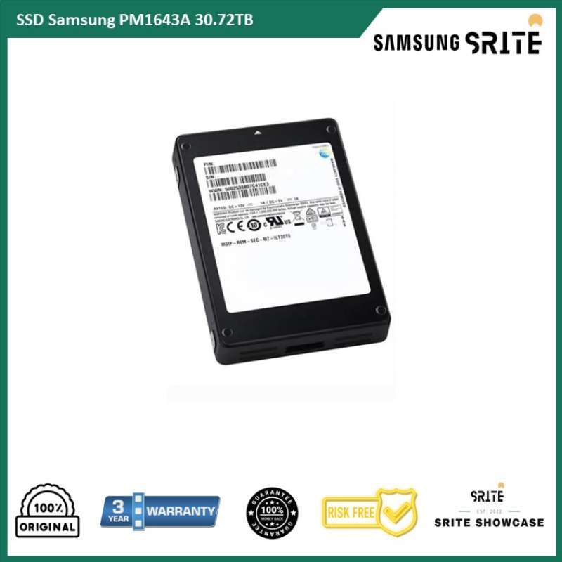 Jual Ssd Samsung Pm1643a 30.72tb Sas 2.5 Enterprise Series Server 3 ...