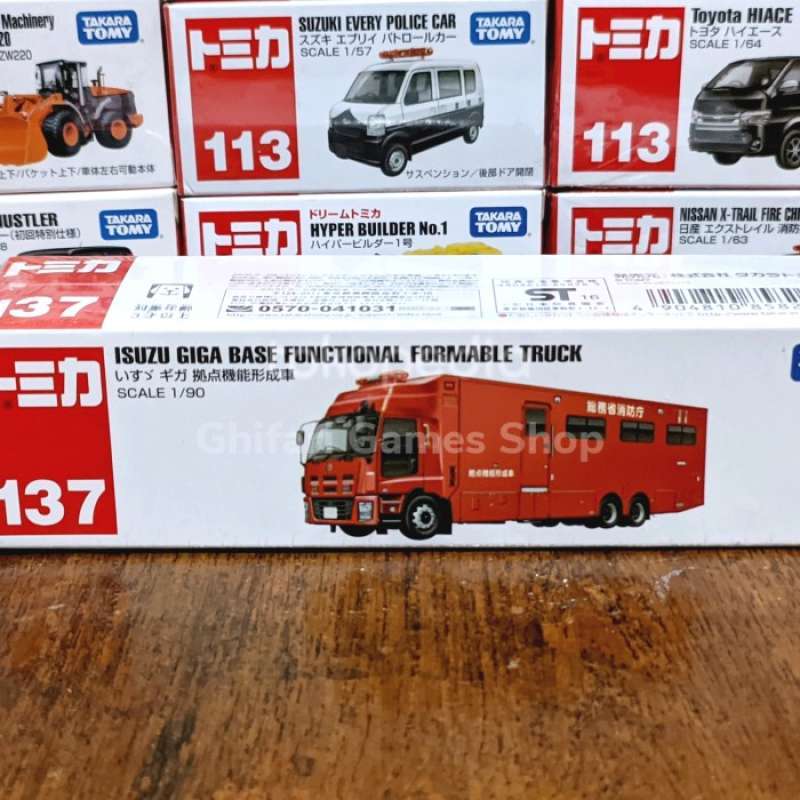 Promo Tomica 137 Isuzu Giga Functional Formable Truck - Multicolor ...