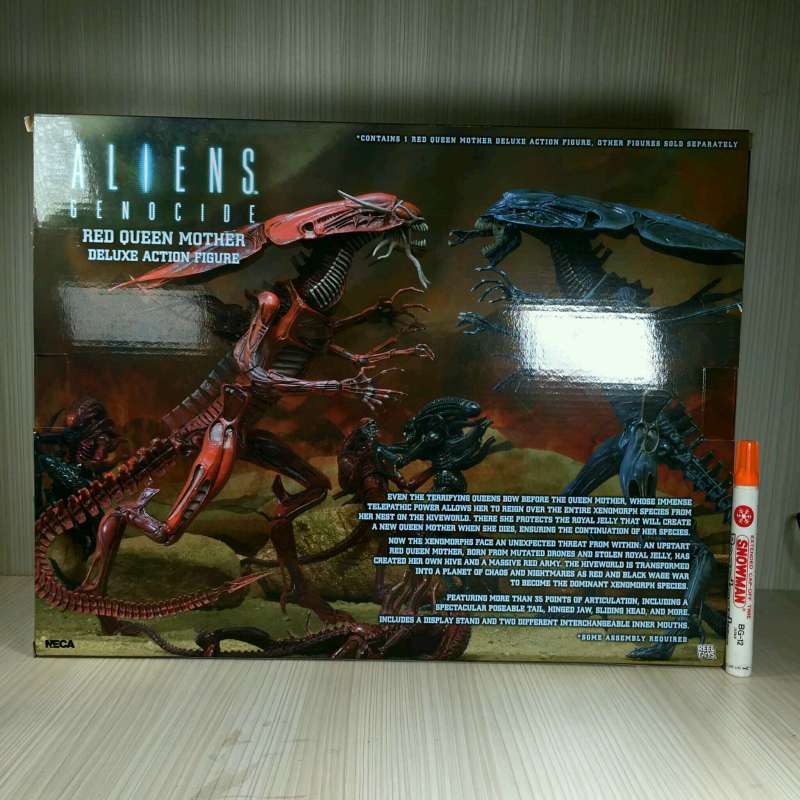 Jual Mainan Action Figure Aliens Genocide Red Queen Mother Deluxe ...