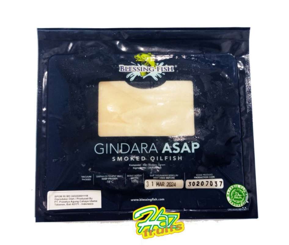 Jual Smoked Oilfish Sliced Blessing Fish|Gindara Asap Slice 100gr di ...