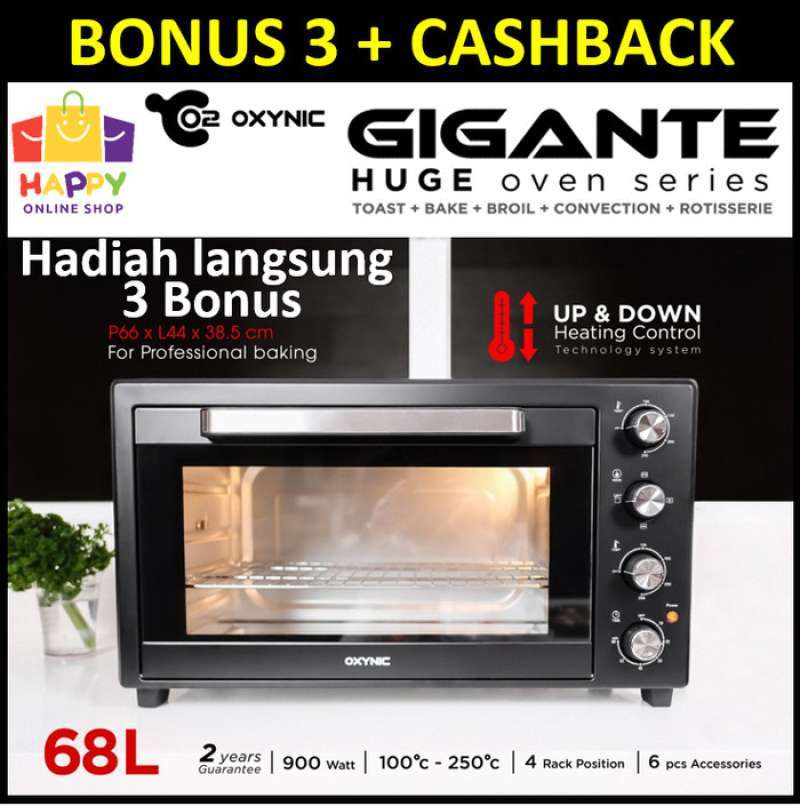 Promo Oxynic Oven Listrik Besar Gante Huge Electric Oven Garansi Resmi ...