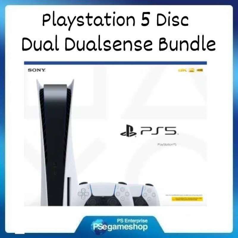Promo PS5 Console Disc / Disk Edition bundle DualSense Wireless / 2 ...