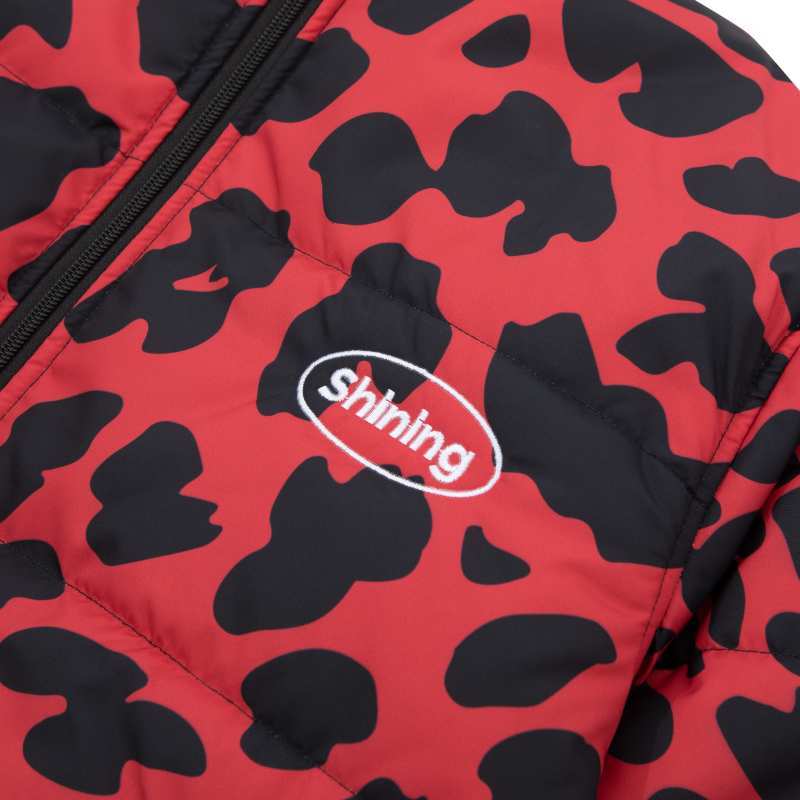 Promo Shining Bright Puffer Jacket Gorpcore - Red Leo Diskon 42% di ...