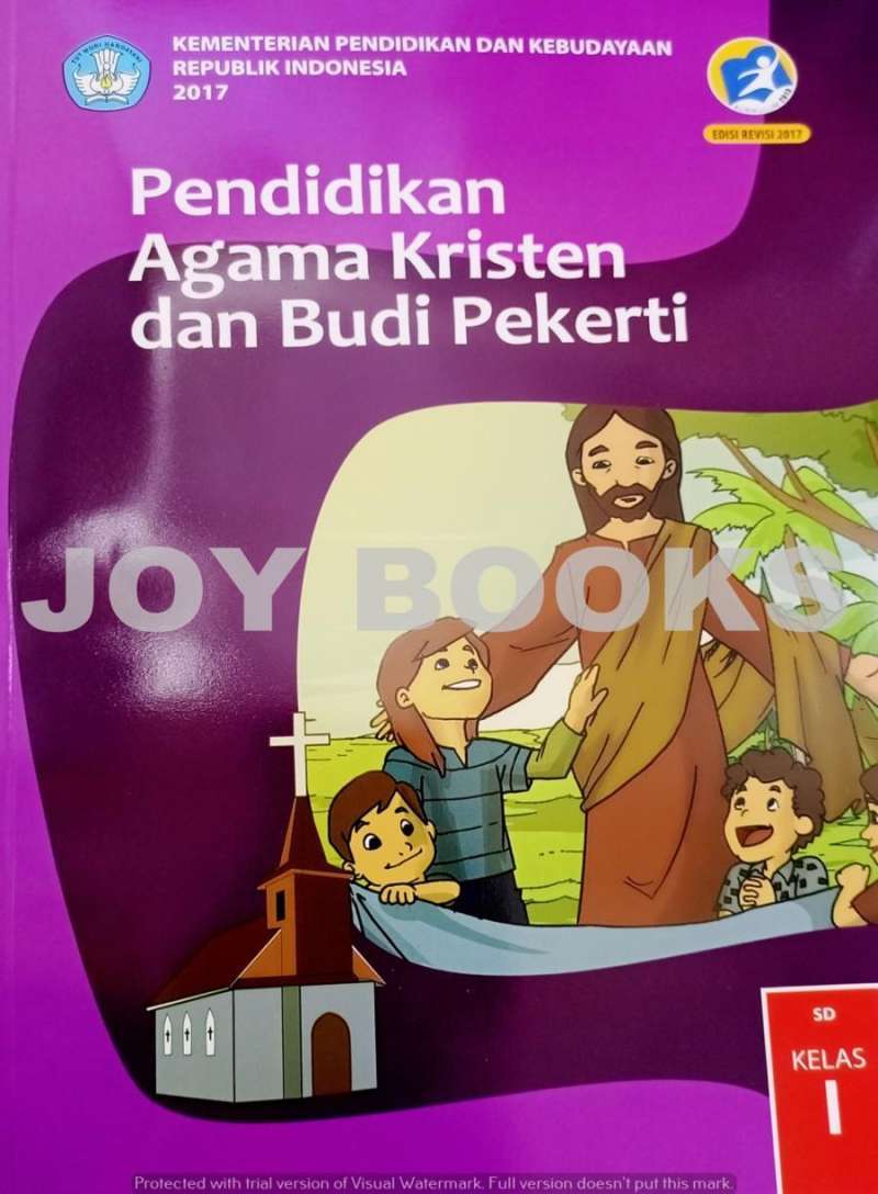 Jual BUKU AGAMA KRISTEN DAN BUDI PEKERTI SD KELAS 1 KEMENTERIAN PENDIDIKAN di Seller Joy Books ...
