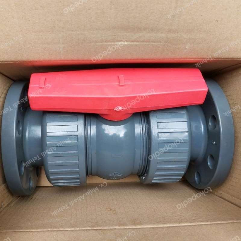 Promo BALL VALVE PVC DOUBLE UNION 3 INCH DN 80MM JIS 10K Diskon 33% di ...