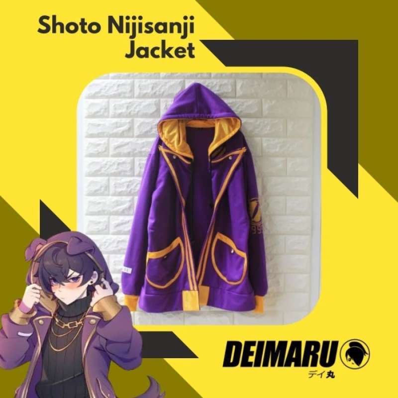 Jual Jacket Shoto Nijisanji Vtuber Shxtou Anime Jepang Di Seller Plaza ...