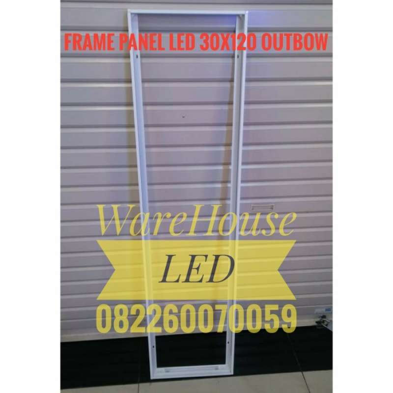 Promo FRAME Lampu Downlight PANEL LED 30x120 OUTBOW Surface Diskon 23% ...
