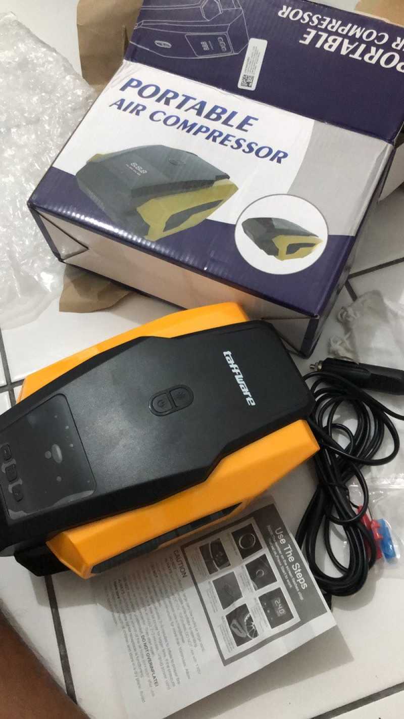 Promo Pompa Angin Kompresor Ban Digital Motor Dan Mobil 150 Psi Diskon ...