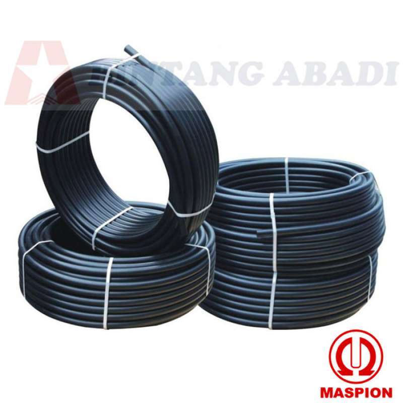 Promo Maspion Pipa Hdpe Hitam 1/2 (20 Mm) Rol 250 Meter Selang Irigasi ...