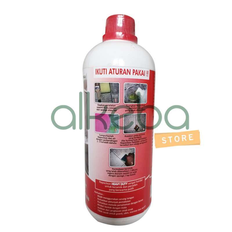 Promo Napoclean 1000 Ml Merah Heavy Duty Pembersih Kerak Toilet Diskon ...