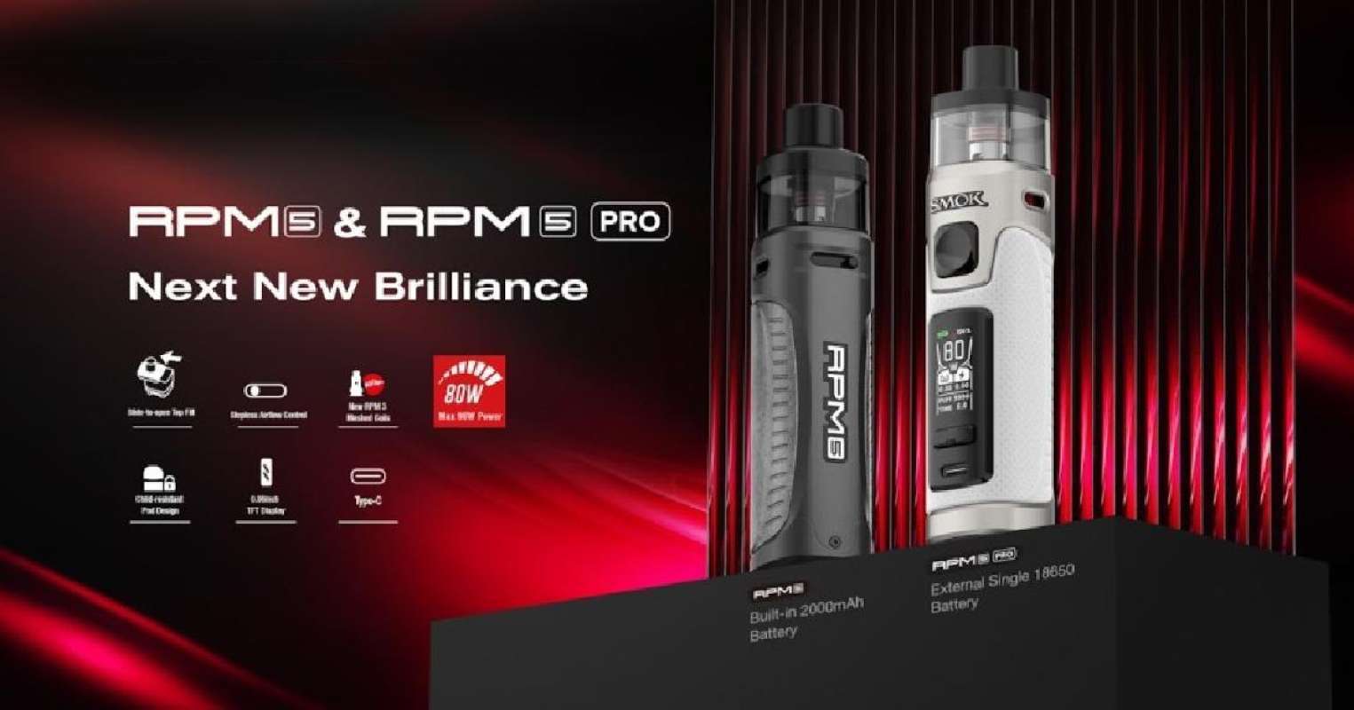 Jual Smok Rpm 5 Pro 80w Pod Mod Kit - Rpm5 External Battery Authentic ...