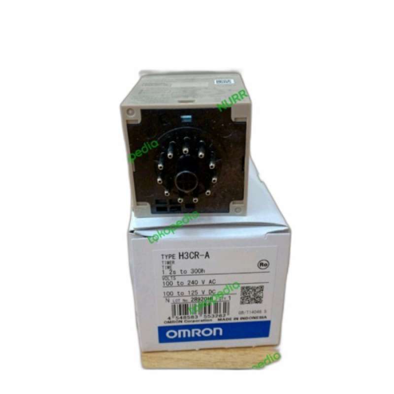 Promo Timer Omron H3cr-a 220vac 11kaki Original Omron - 220vac Terbaru ...