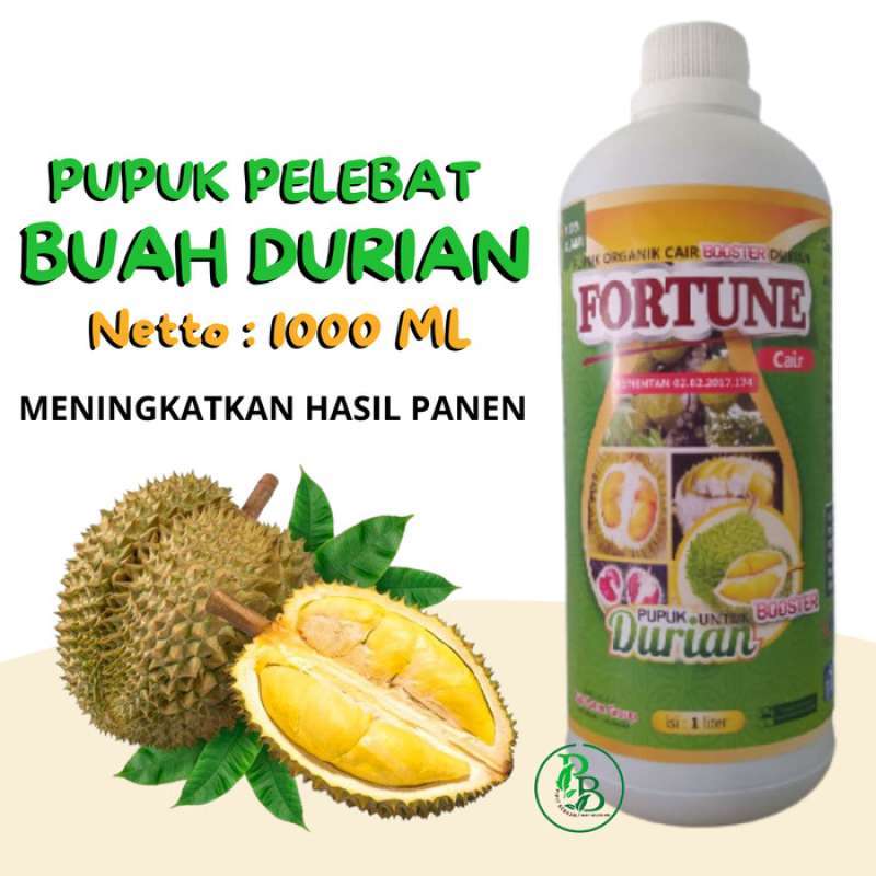 Promo Pupuk Durian Agar Cepat Berbuah 1 Liter, Booster Pemacu Durian Bawor Diskon 33% Di Seller ...
