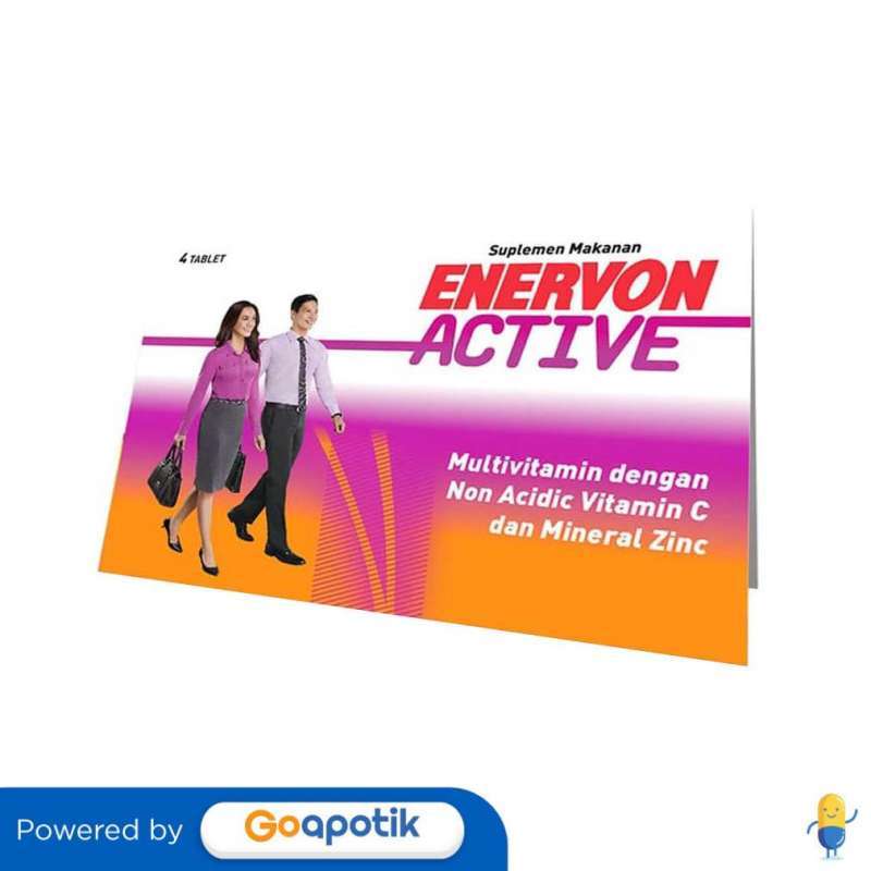 Jual Enervon Active Strip 4 Tablet Di Seller Apotek Syifa 24 - Bunut ...