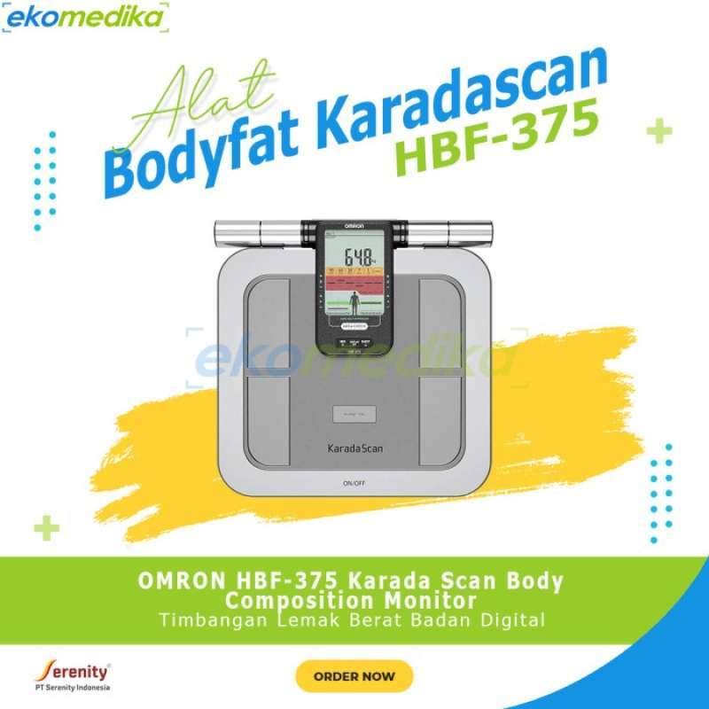 Promo Omron Hbf-375 Karada Scan Body Composition Monitor Diskon 33% Di ...