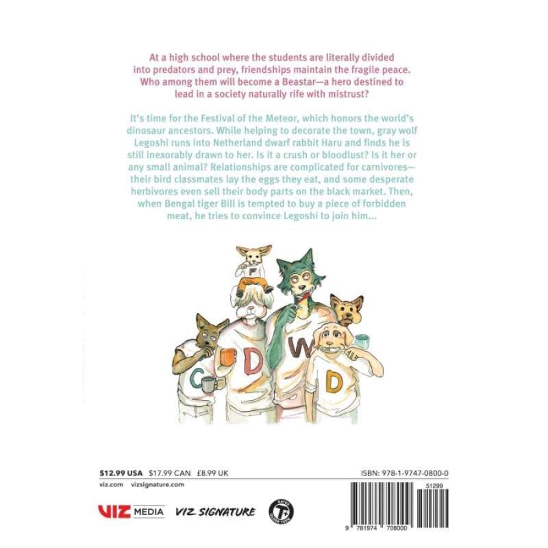 Jual Beastars Vol 3 Tp - Paru Itagaki Komik Beastars Manga Beastars Viz Di Seller Faika ...