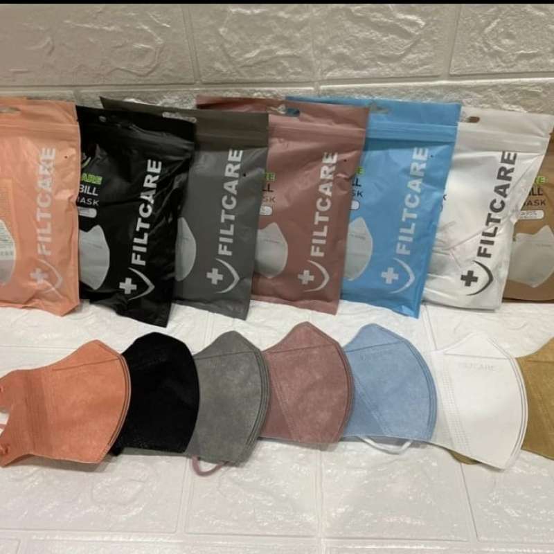 Jual MASKER DUKCBILL FILTCARE PREMIUM MASK MIRIP SENSI GARIS ISI 10 PCS ...